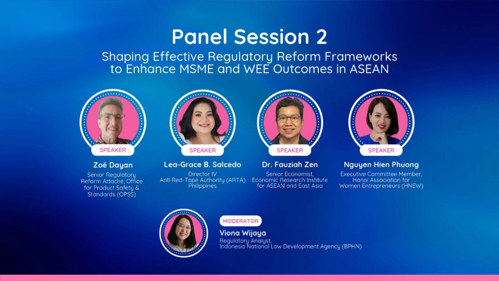 Training: Shaping Effective Regulatory Reform Frameworks to Enhance MSME and WEE Outcomes in ...
